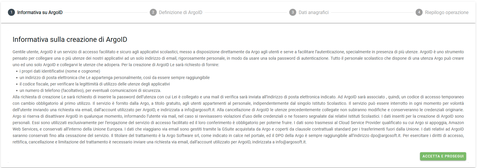 ARGO - Registro Elettronico Scuola